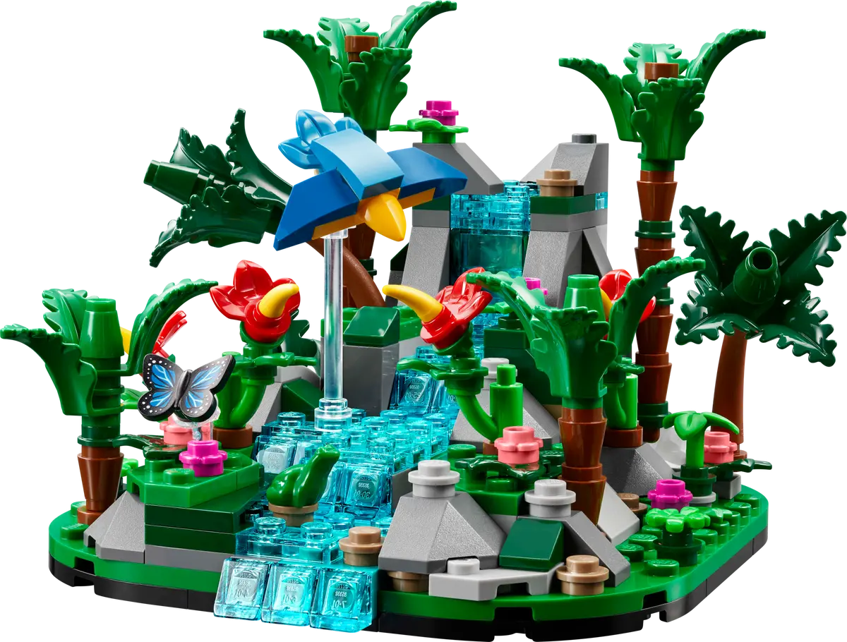 LEGO 40782 Tropical Rainforest Diorama 299pcs - Store Exclusive ...