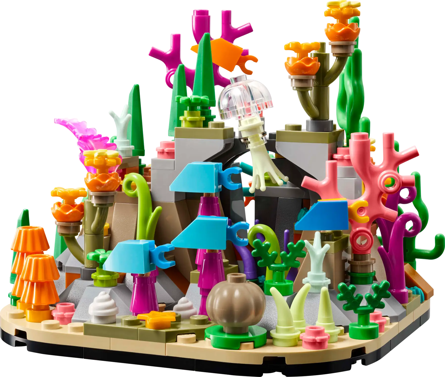 LEGO Coral Reef Diorama 260pcs Ocean Marine Sea Underwater World ...
