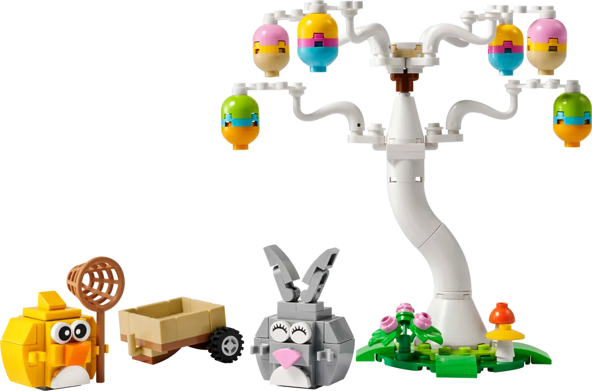 LEGO 40808 Easter Bunny and Chick Egg Hunt 140pcs - Walmart.com