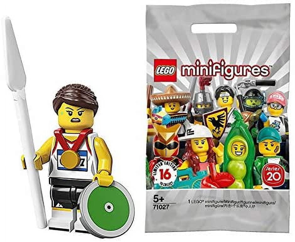 LEGO 71027 Minifigures 5 Years and Above Series 20 Athlete Interlocking ...