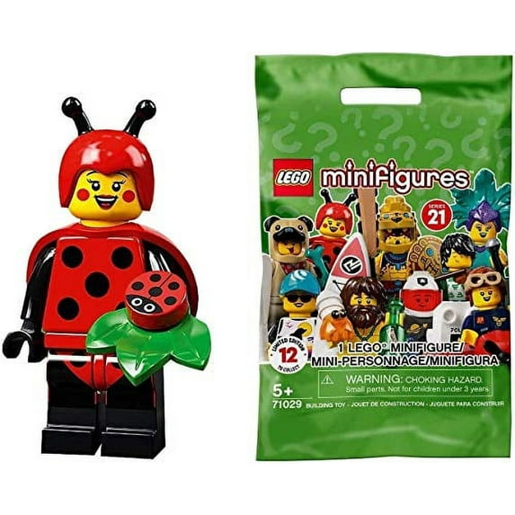 LEGO 71029 Collectable Minifigures Series 21 - Ladybug Girl - Walmart.com