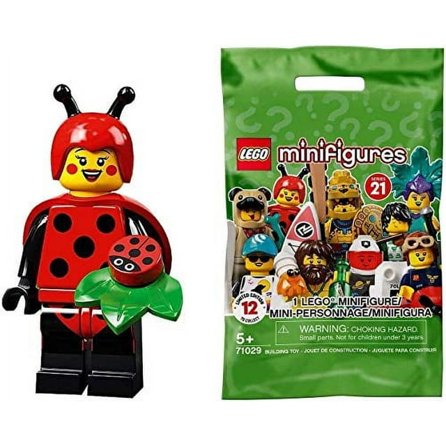 LEGO 71029 Collectable Minifigures Series 21 - Ladybug Girl - Walmart.com