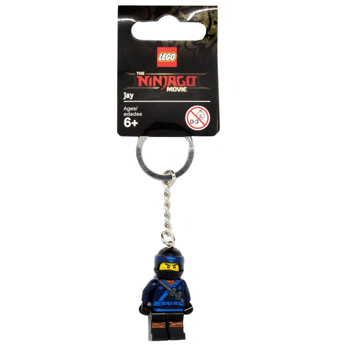 LEGO 853696 The Ninjago Movie Jay Key Chain - Walmart.com