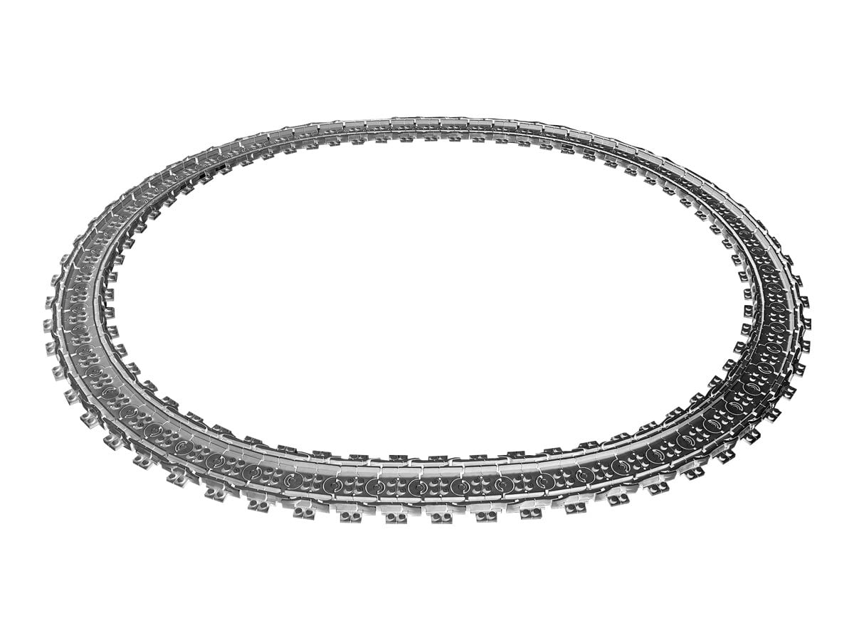 LEGO 64-Piece Flexible Train Track Set, 205cm Long - Walmart.com