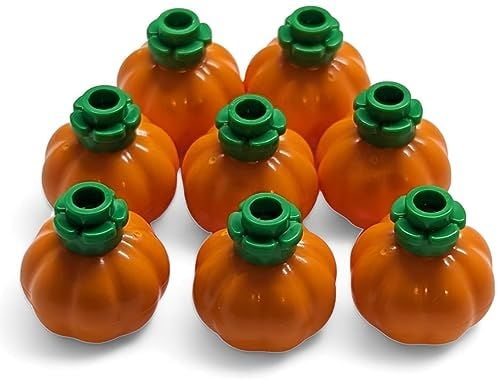 LEGO Accessories - Orange Pumpkins with Bright Green Stems (Package of ...