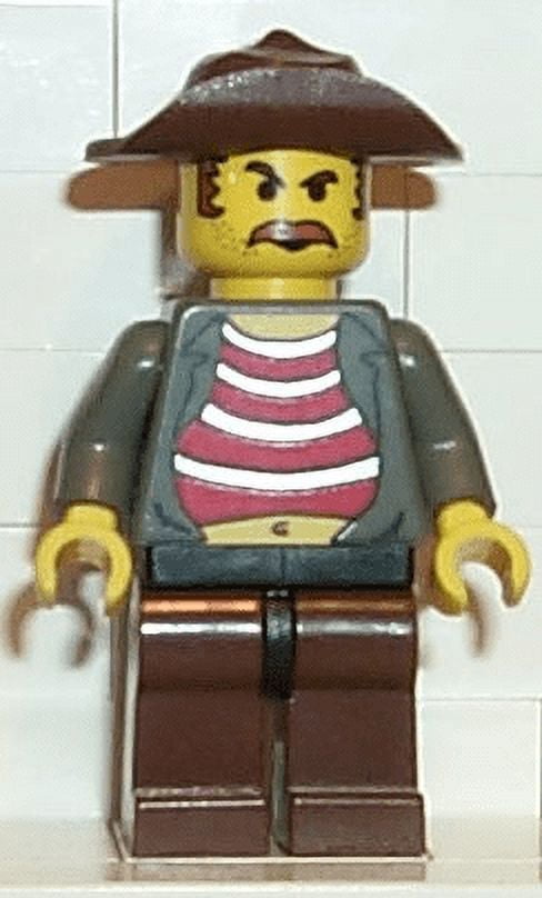 LEGO Adventurers Mr Cunningham with Brown Legs and Black Hips ...