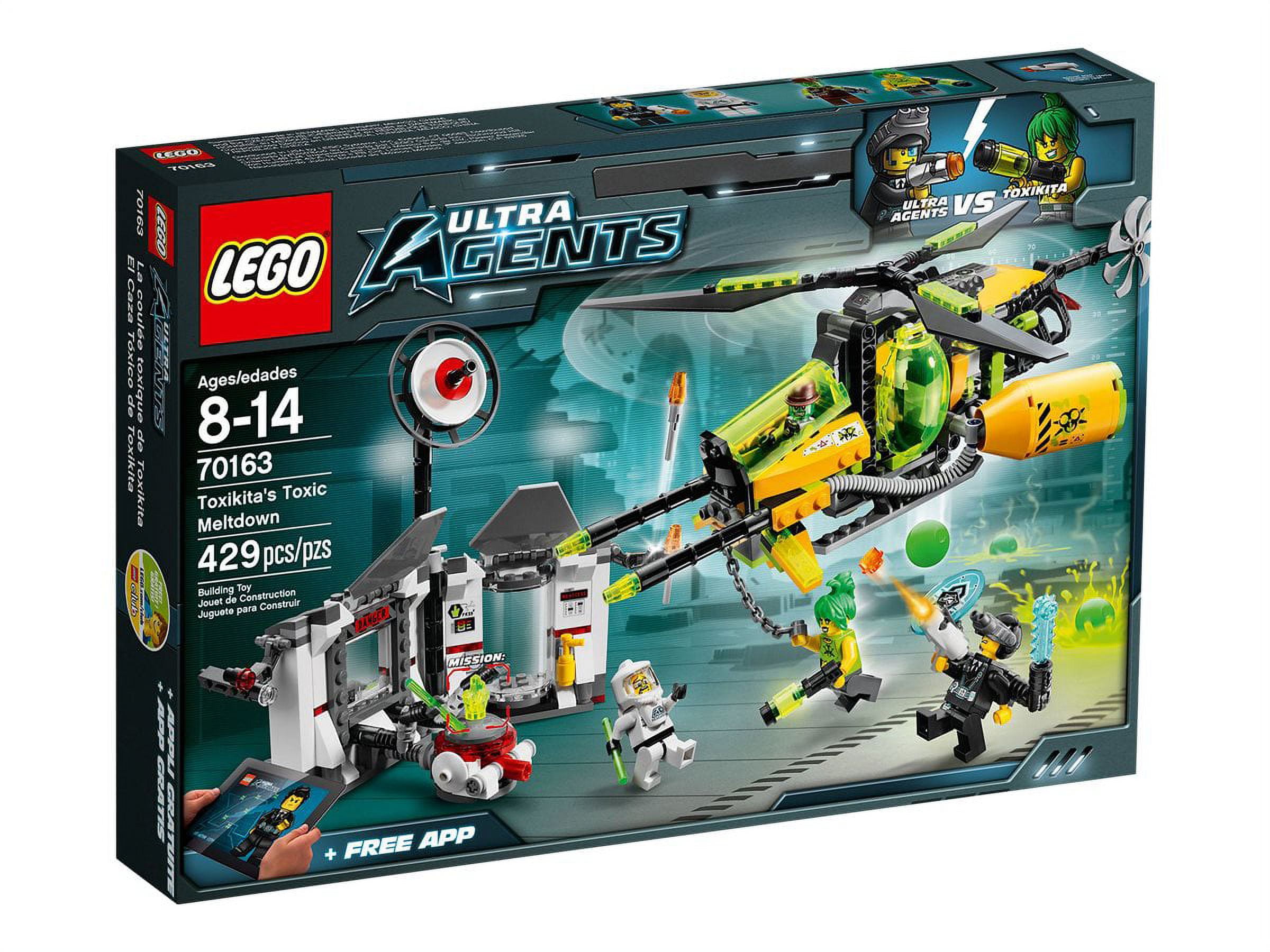 LEGO Agents Toxikitas Toxic Meltdown Set #70163 - Walmart.com