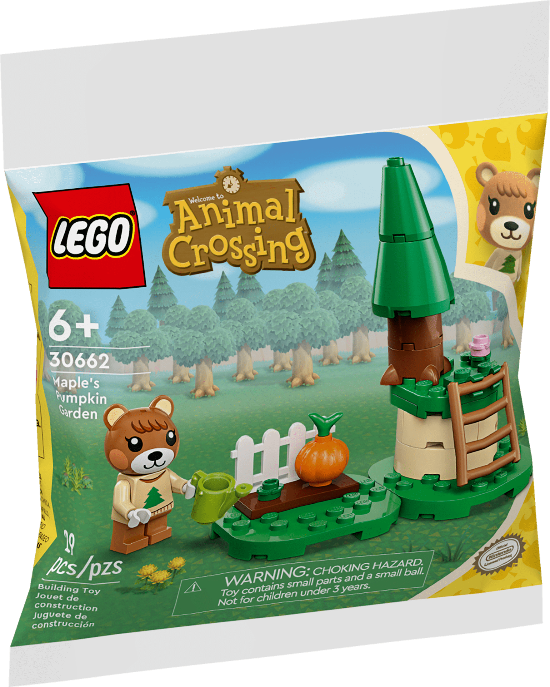 LEGO Animal Crossing Maple's Pumpkin Garden 30662 - Walmart.com