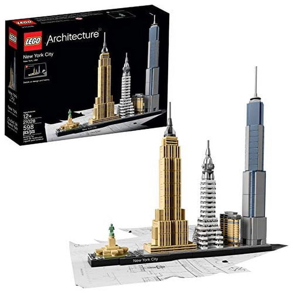 Lego Architecture Build-Your-Own New York City Skyline 21028 Building ...
