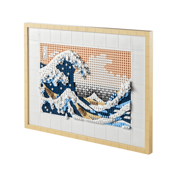 Lego Art The Great Wave- Hokusai 31208 - Walmart.com