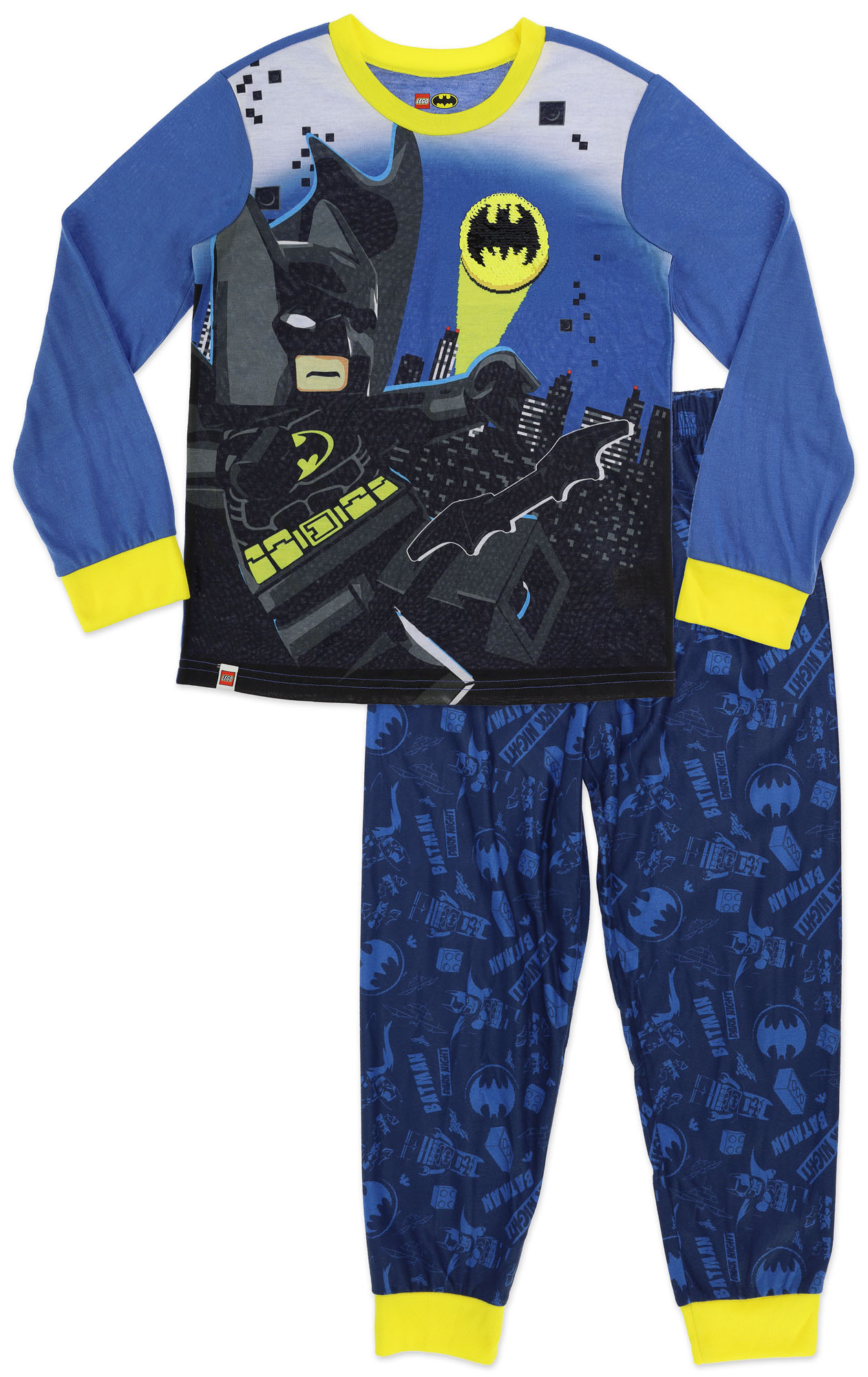 Komar Kids Boys The Flash And Batman Cotton 4 Piece Pajama (8 ...