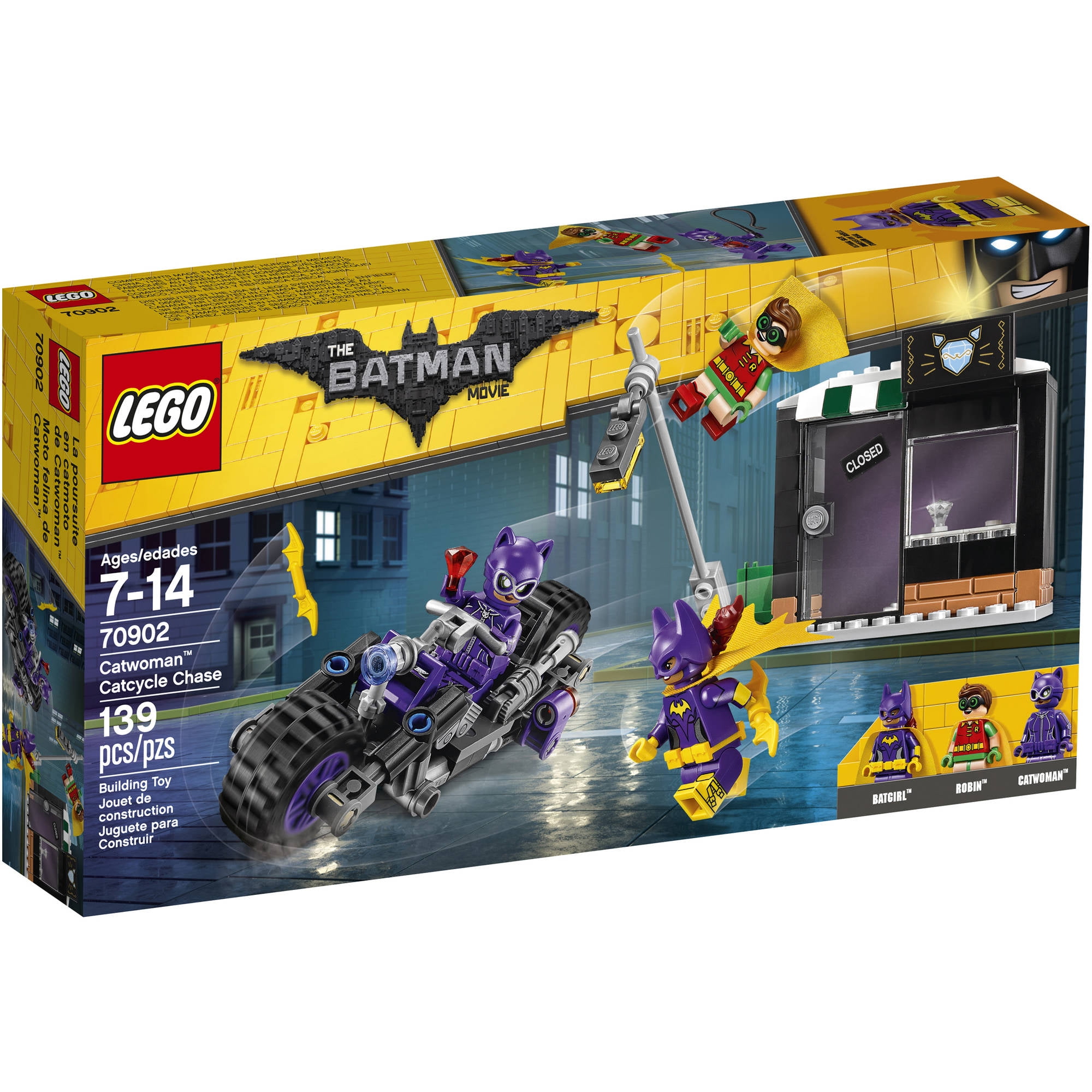LEGO Batman Movie: DC Comics Catwoman Catcycle Chase Set (70902 ...