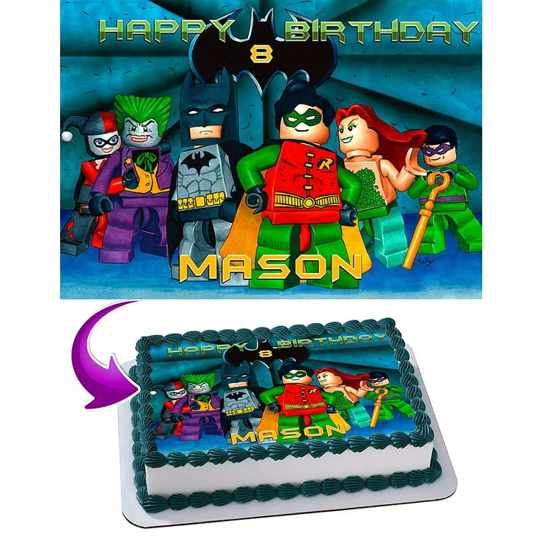 Lego Batman Cake Topper