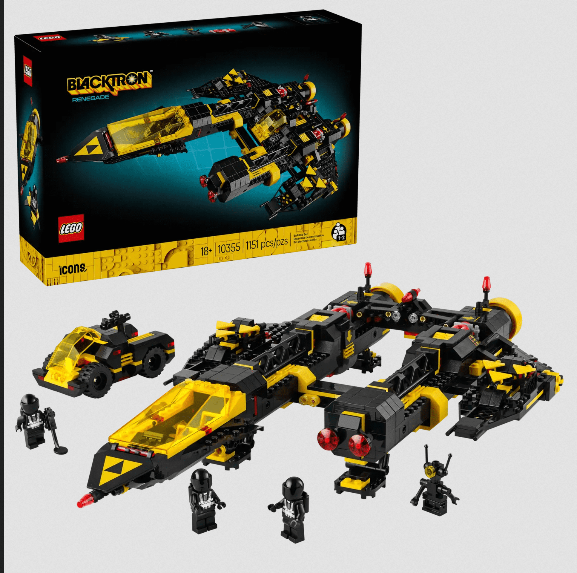 LEGO Blacktron Renegade Set 10355 - Walmart.com