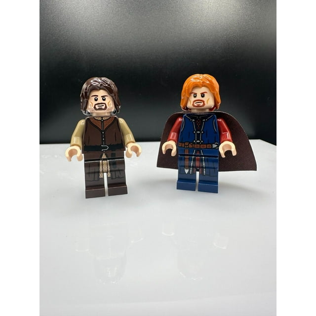 LEGO Boromir & Aragorn Minifigures - Lord of the Rings - Walmart.com
