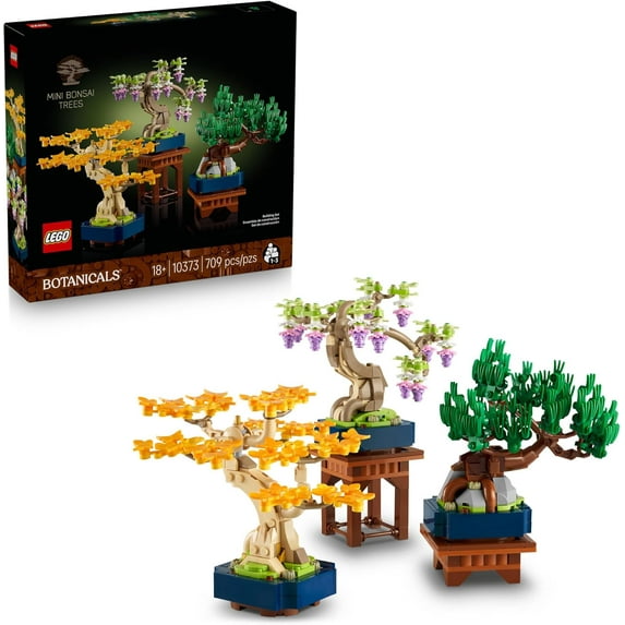 LEGO Botanicals Mini Bonsai Trees Building Set - Artificial Bonsai Tree ...