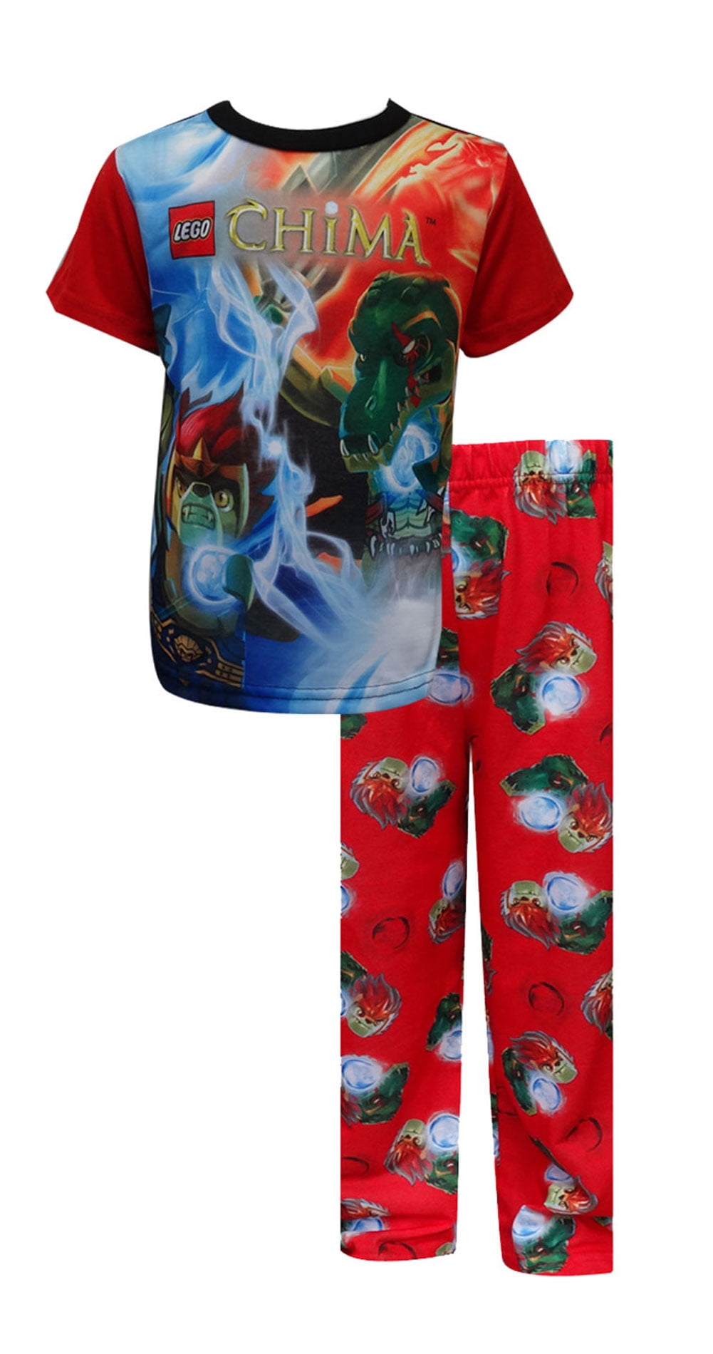 LEGO Boys LEGO Legend of Chima Cragger and Laval Pajamas (4/5 ...