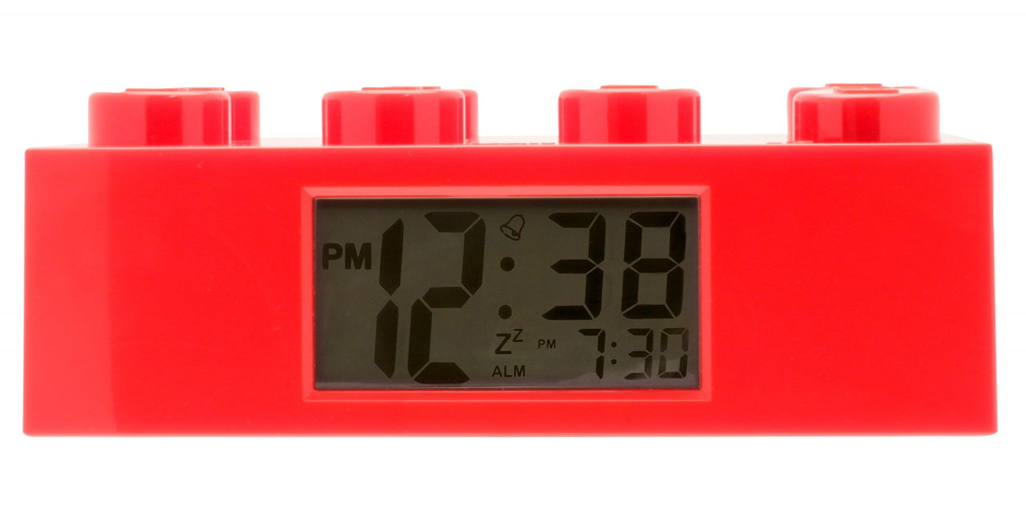 LEGO® Brick Alarm Clock Red - Walmart.com