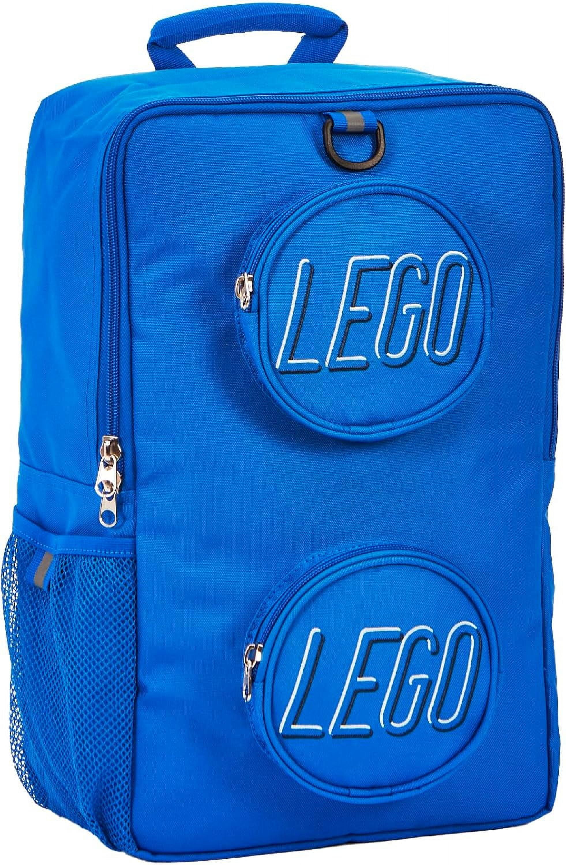 LEGO Brick Backpack - Blue - Walmart.com