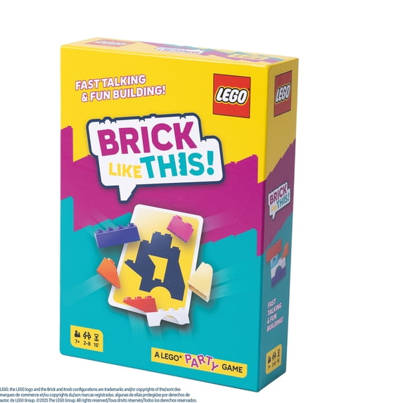 Asmodee Brick Like This Family LEGO Building Game for Ages 7 ...