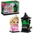 LEGO BrickHeadz Elphaba & Glinda Figures Set 40794 - Walmart.com