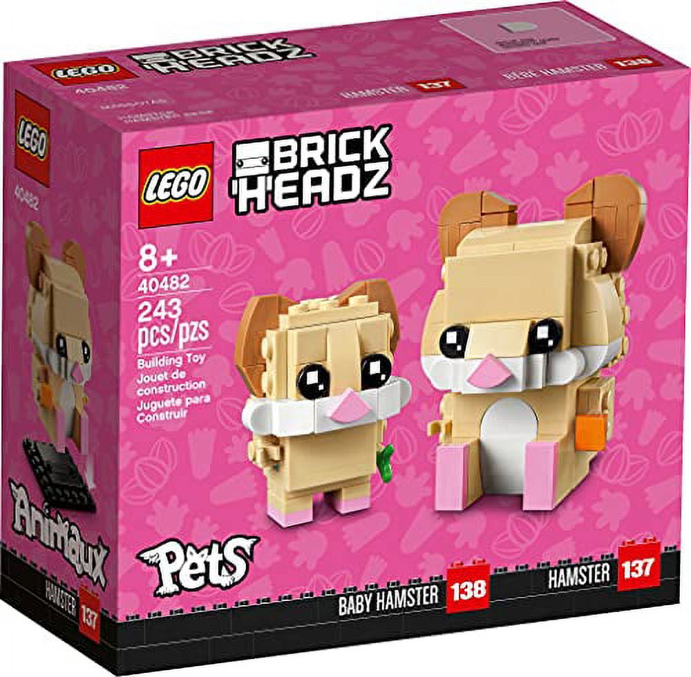 LEGO BrickHeadz Pets Hamster 40482 - Walmart.com