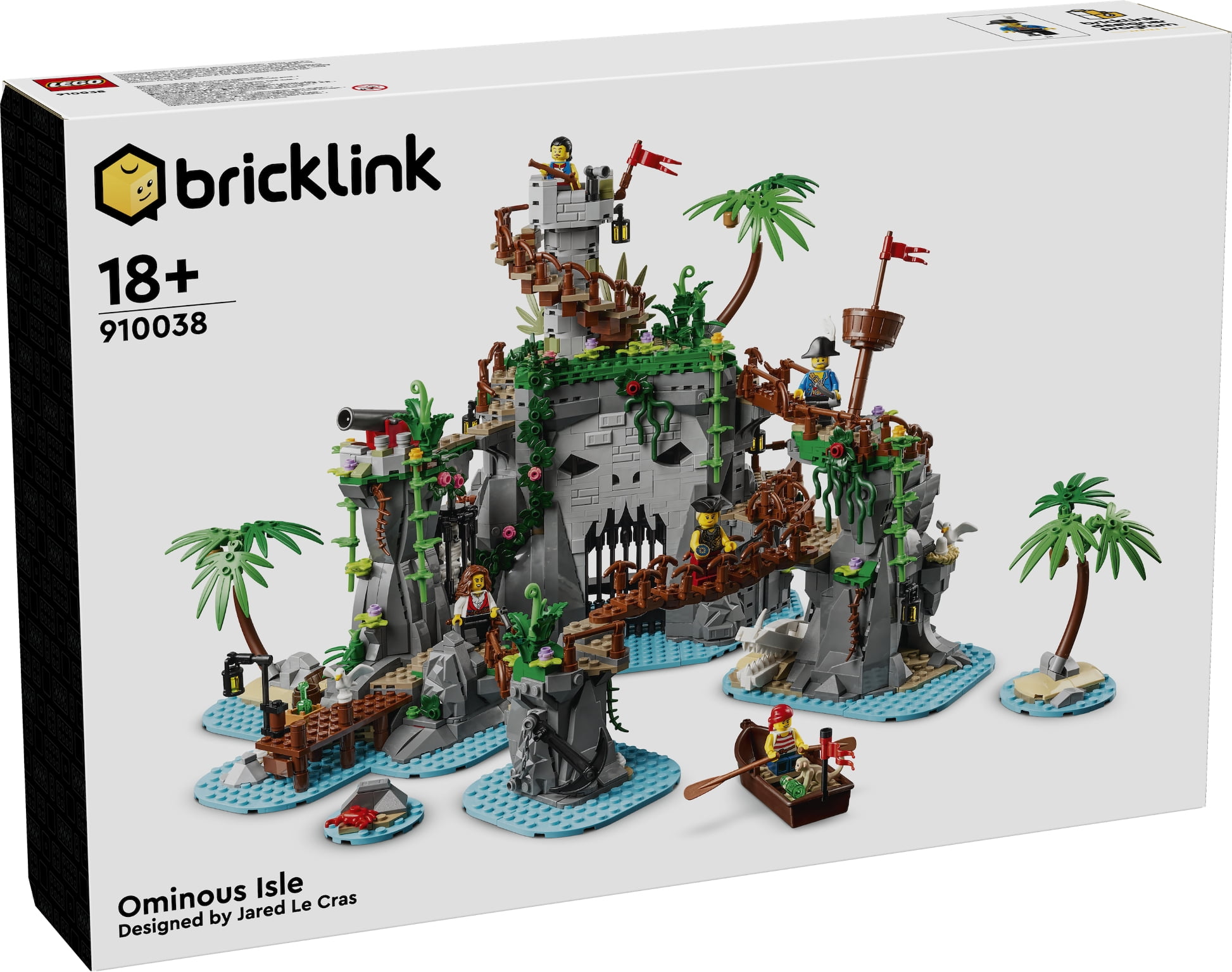 LEGO BrickLink Designer Program 910038 Ominous Isle Exclusive - Walmart.com