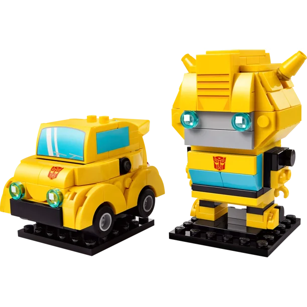 LEGO Brickheadz 40804 Bumblebee Robot & Vehicle 253pcs - Walmart ...