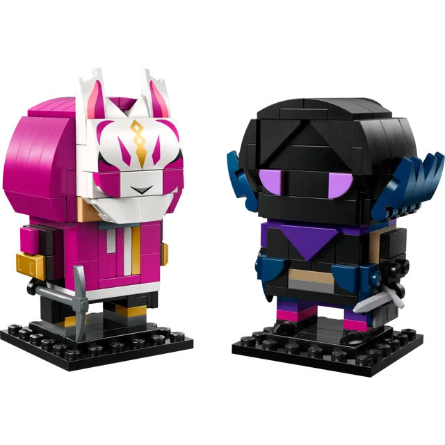 LEGO Brickheadz 40884 Fortnite Drift & Raven 280pcs - Walmart Business ...