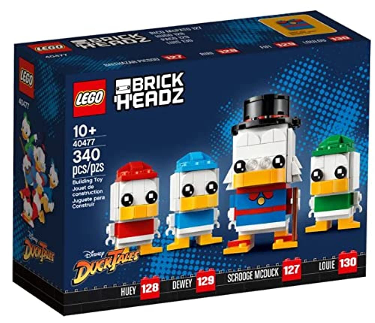 LEGO Brickheadz Set 40477 Iconic Characters 10+ Plastic Disney ...