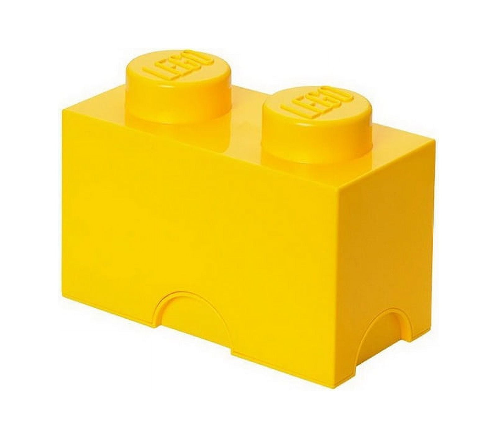 LEGO Bright Yellow Storage Brick 2 Children's Toy Box - Walmart.com