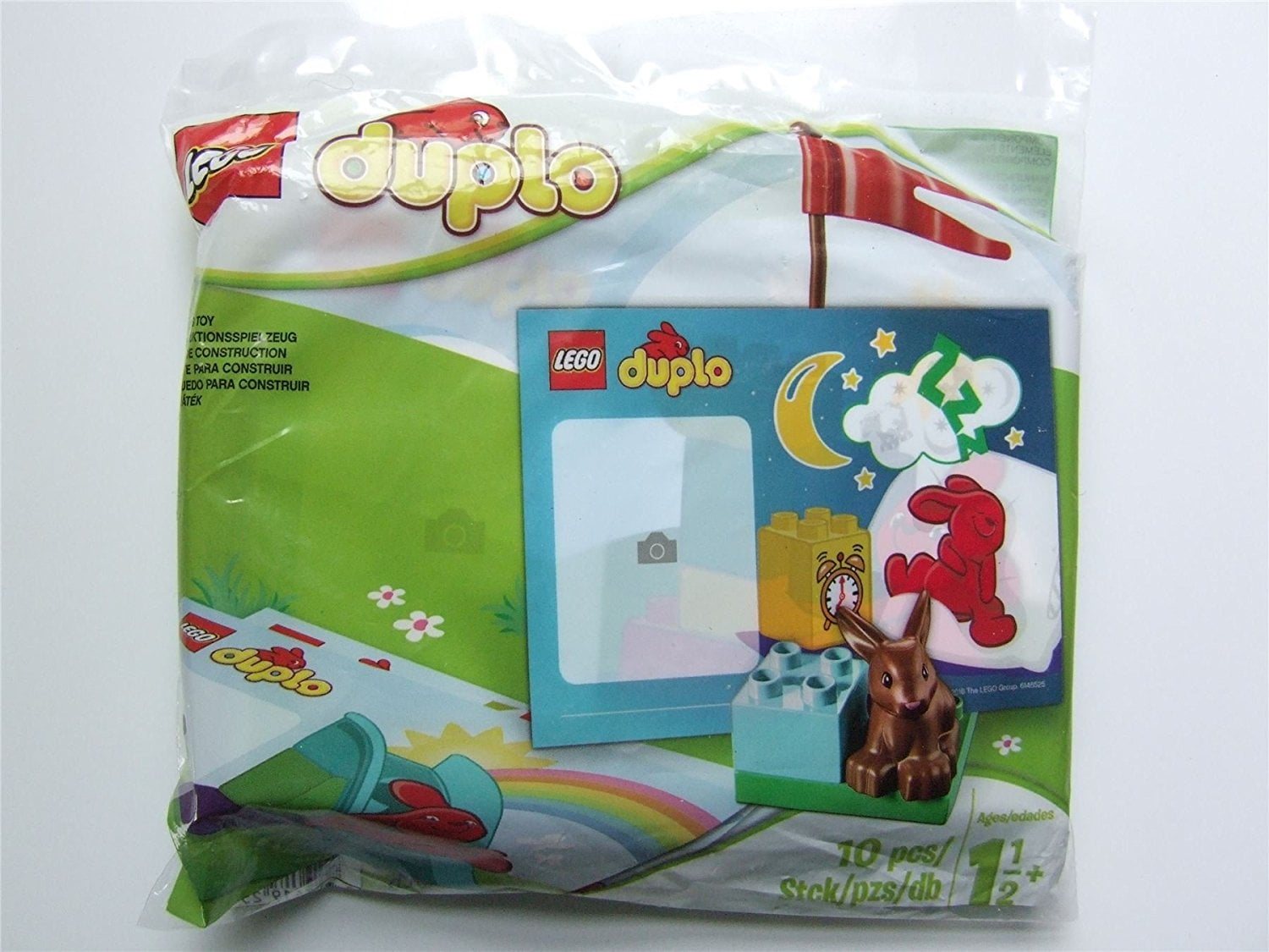 LEGO Bunny Rabbit Interlocking Block Building Sets, Plastic - Walmart.com