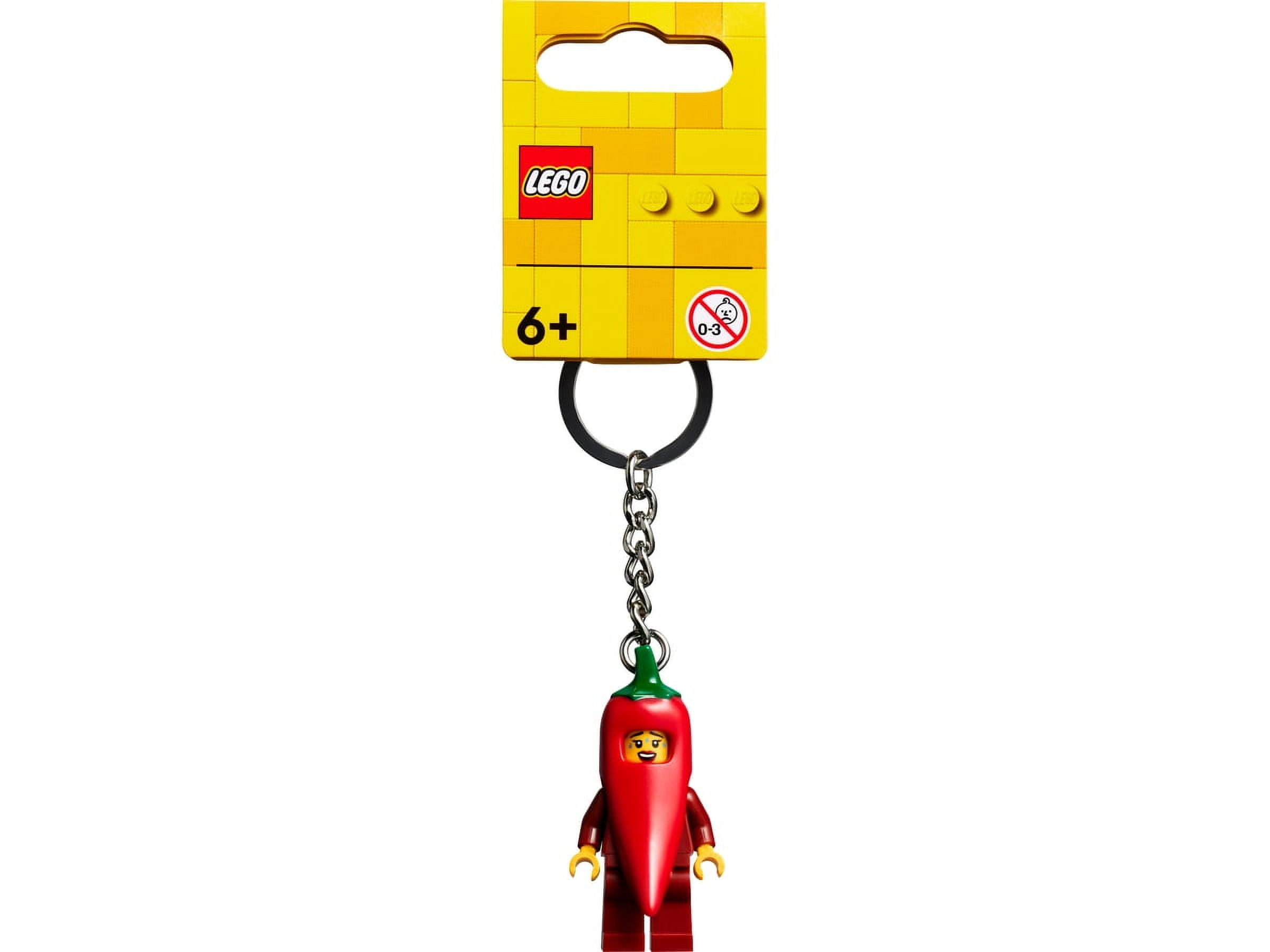 LEGO Chili Girl Minifigure Key Chain 854234 - Walmart.com