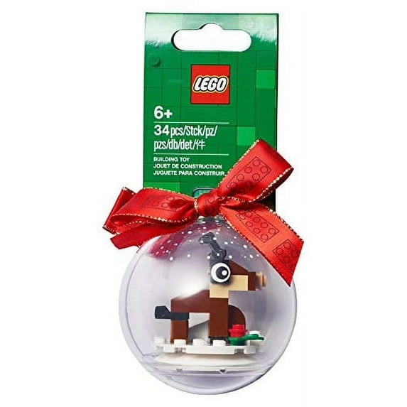 LEGO Build Your Own Christmas Reindeer Ornament, 24 Piece Set - 854038 ...