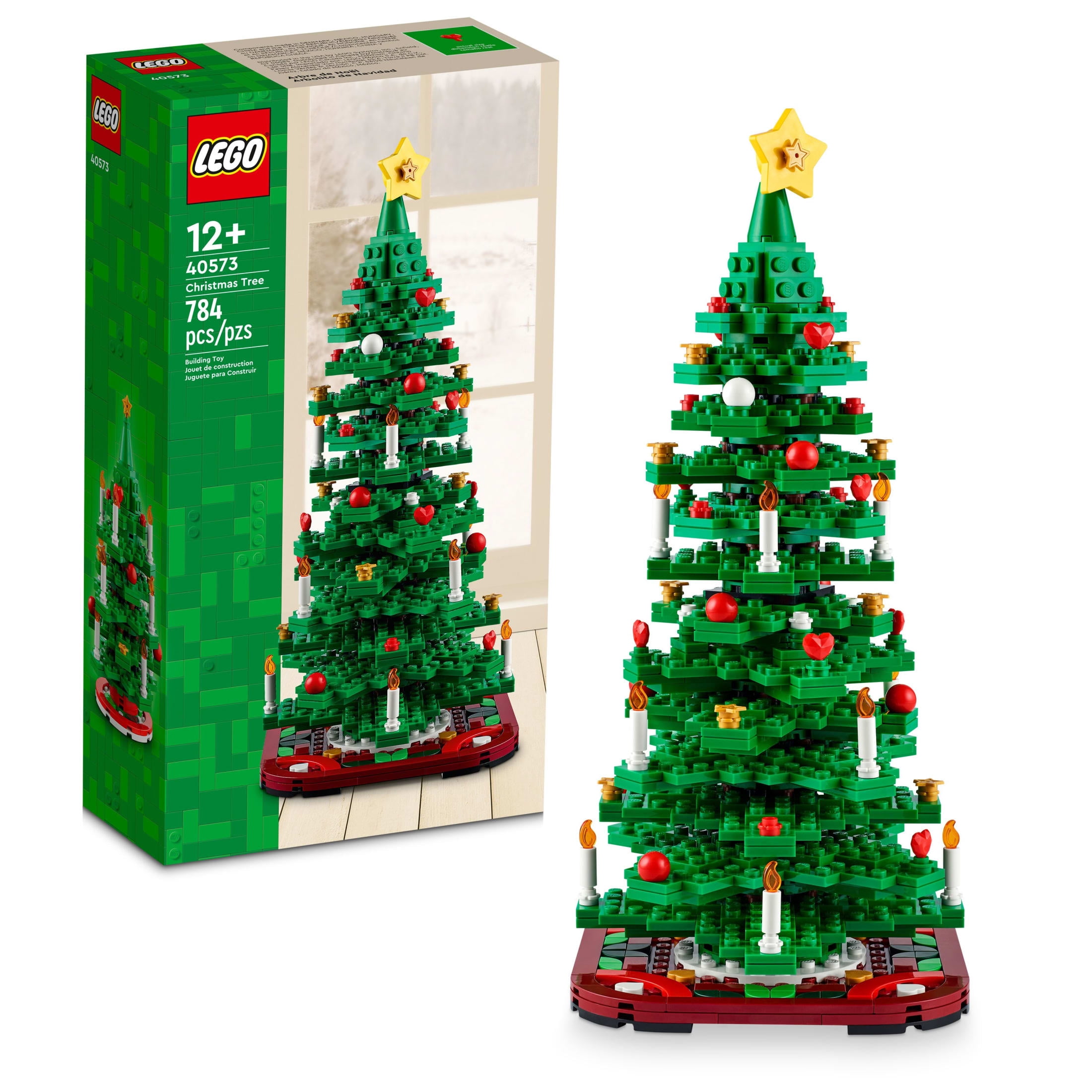 Open Box LEGO Christmas Tree Toy Building Set for Kids, Collectible ...