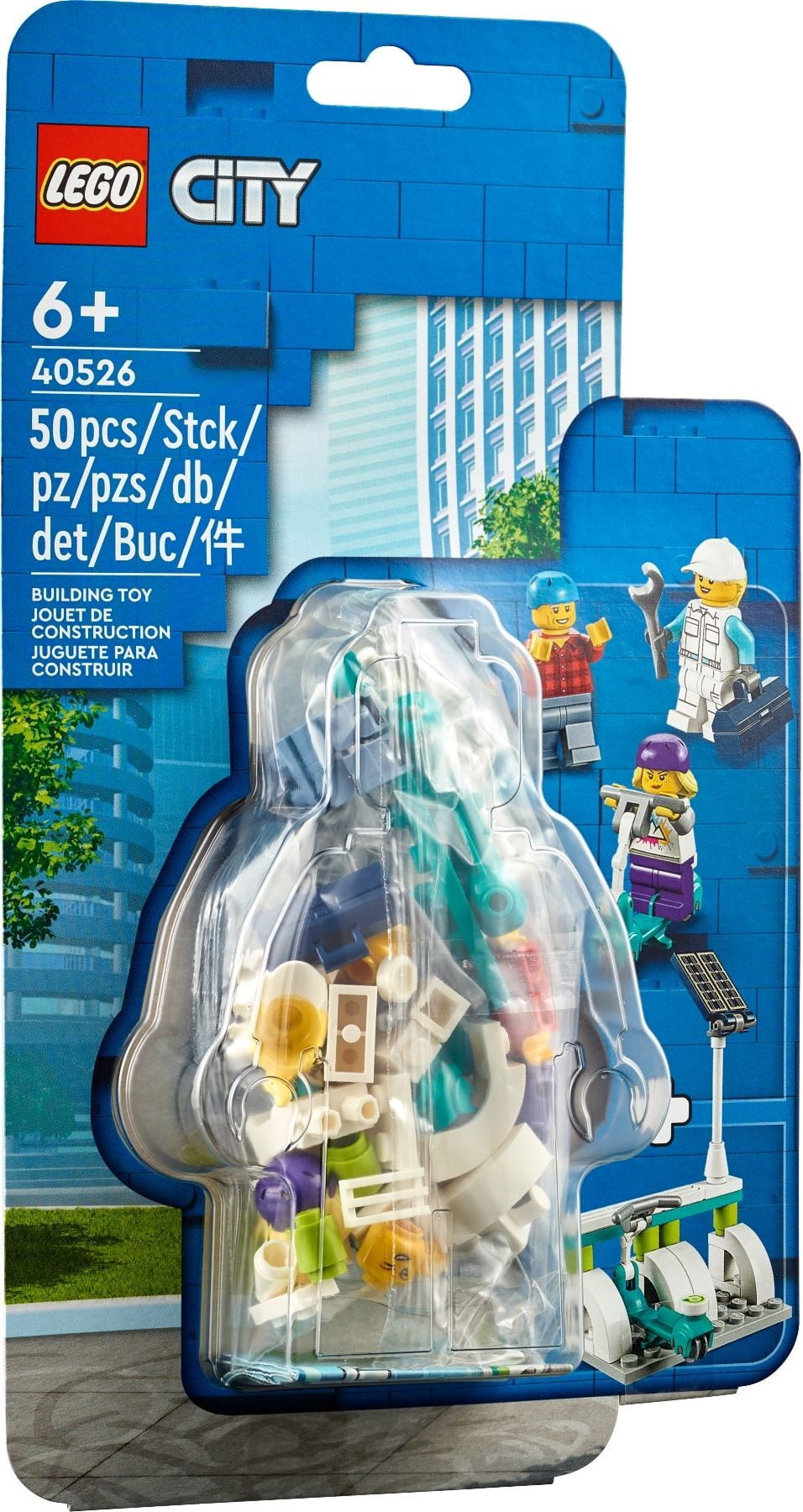 LEGO City Set (40526) - Electric Scooters & Charging Dock - Walmart.com