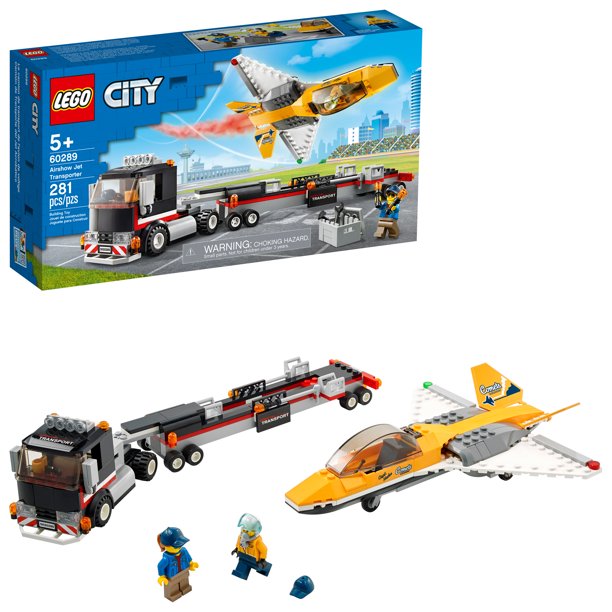 LEGO City Airshow Jet Transporter 60289 - Walmart Business Supplies