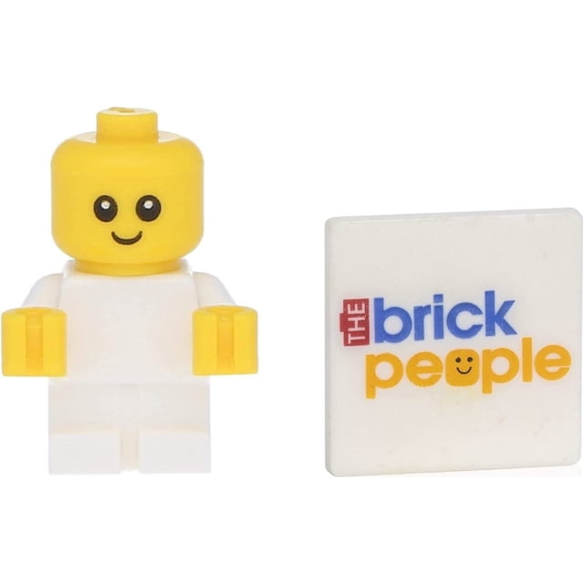 LEGO City Play Pack: Baby Minifig in White Outfit with TheBrickPeople ...