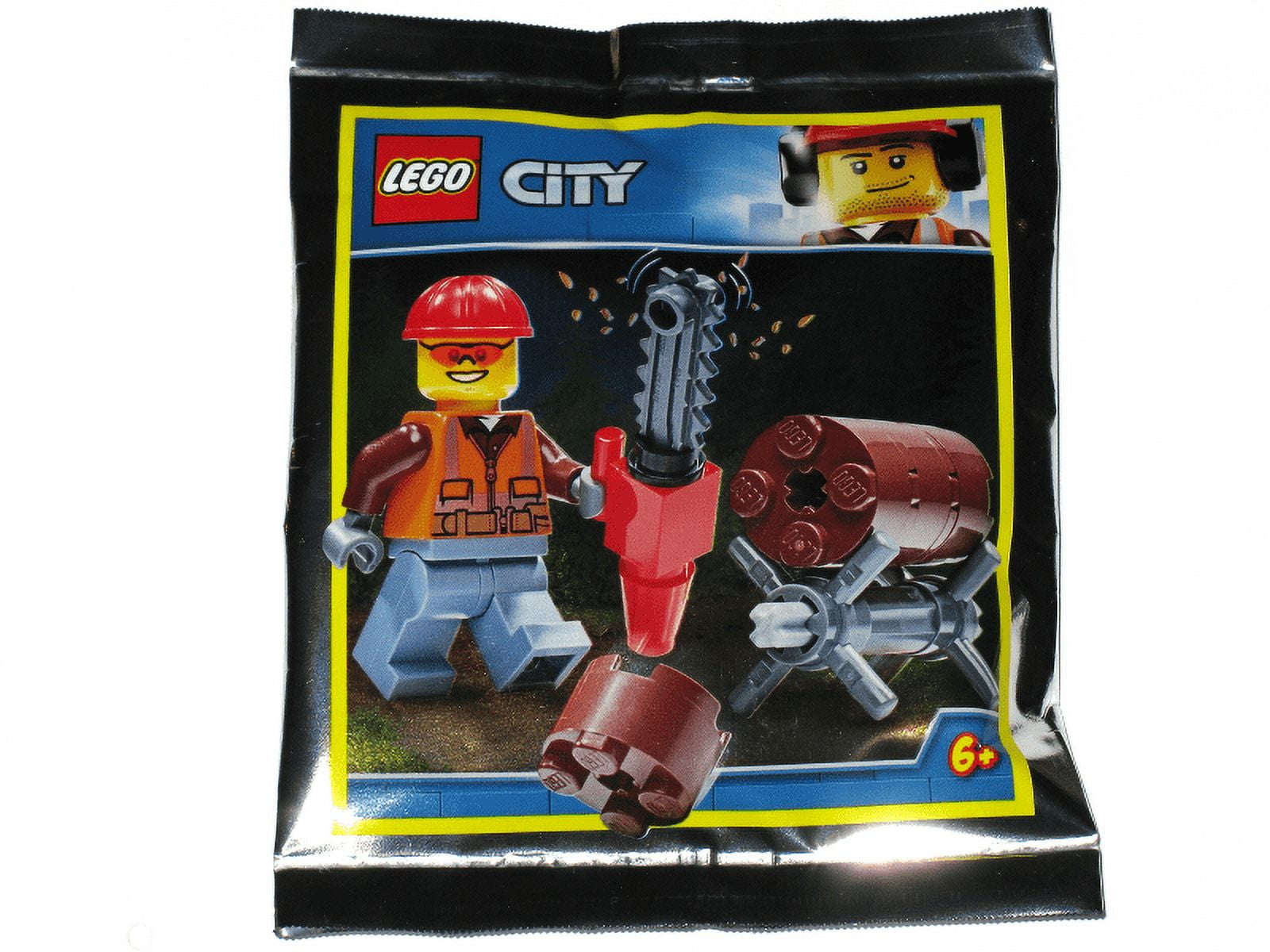 LEGO City Construction Lumberjack Minifigure Foil Set - Walmart.com