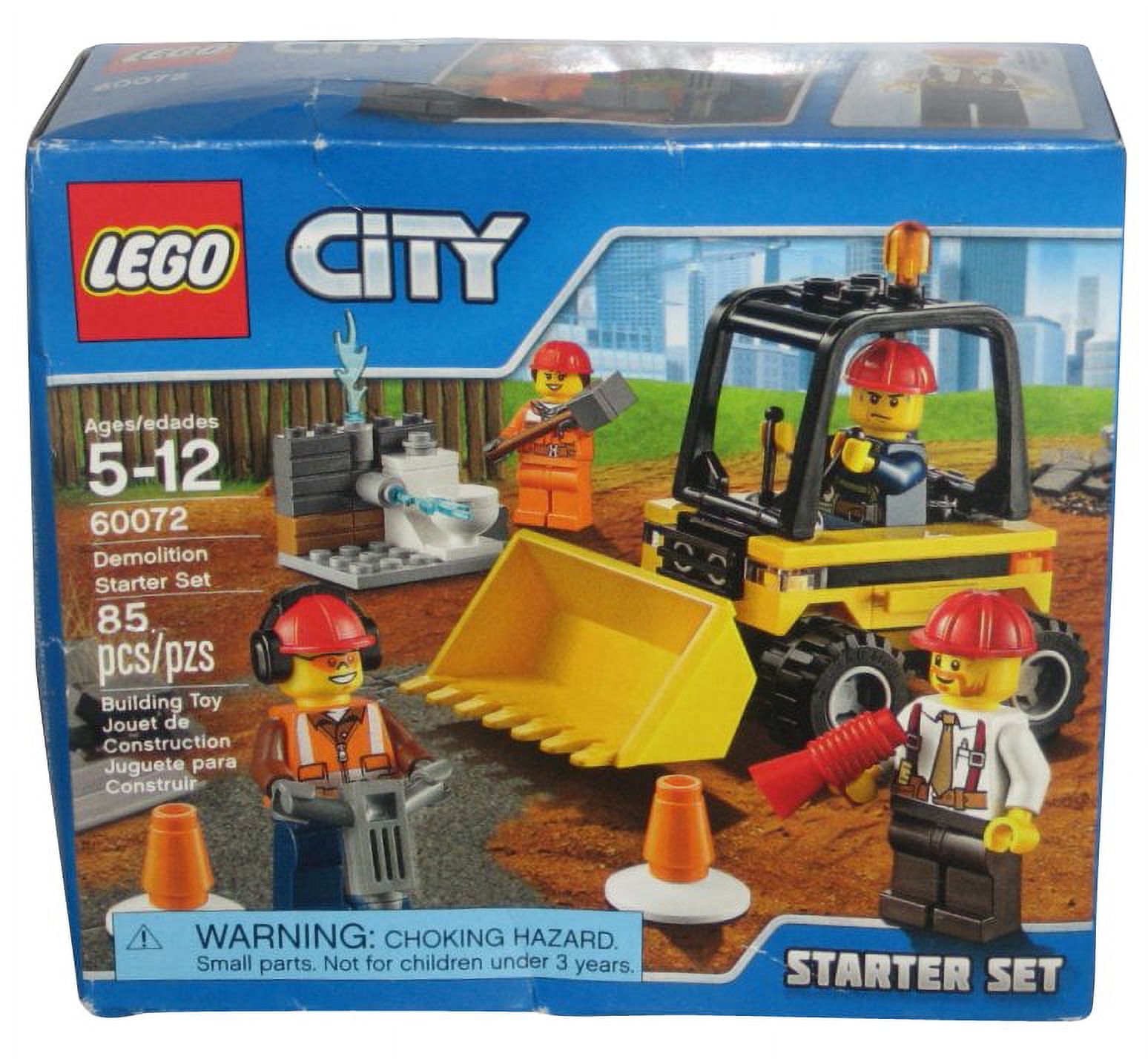 LEGO City Demolition Starter Building Toy Set 60072 - Walmart.com