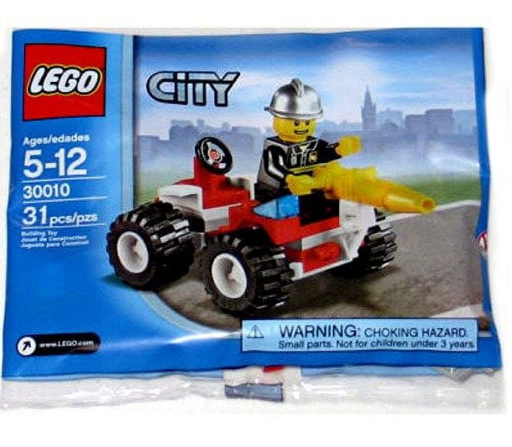 LEGO City Exclusive Mini Figure Set #30010 Fire Chief Bagged - Walmart.com