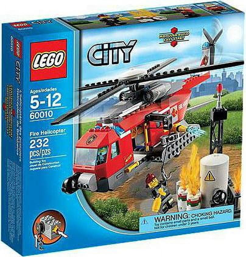 LEGO City Fire Helicopter Exclusive Set #60010 - Walmart.com