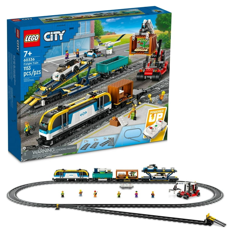 Lego Cargo Train LEGO City Freight Train 60336 Building Kit (1,153
