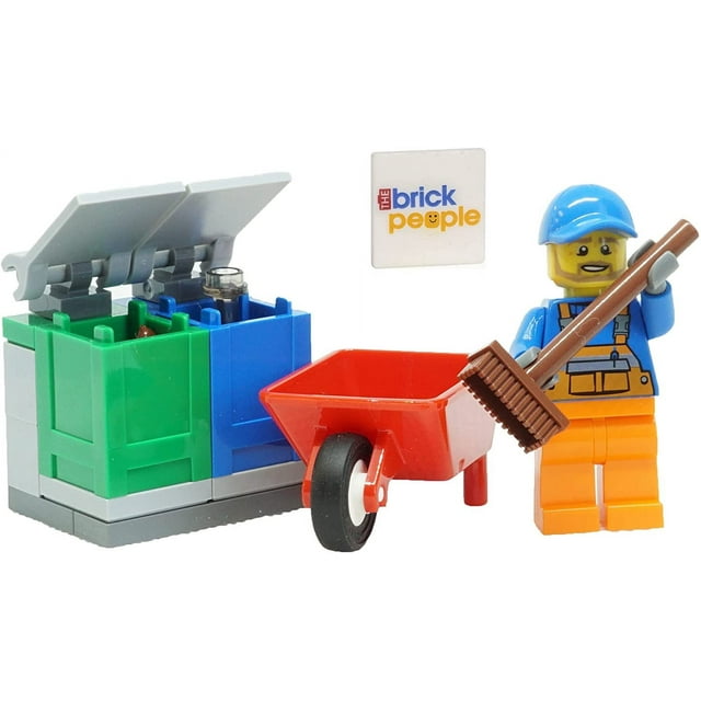 LEGO City: Janitor Garbage Collector with Accessories - Walmart.com