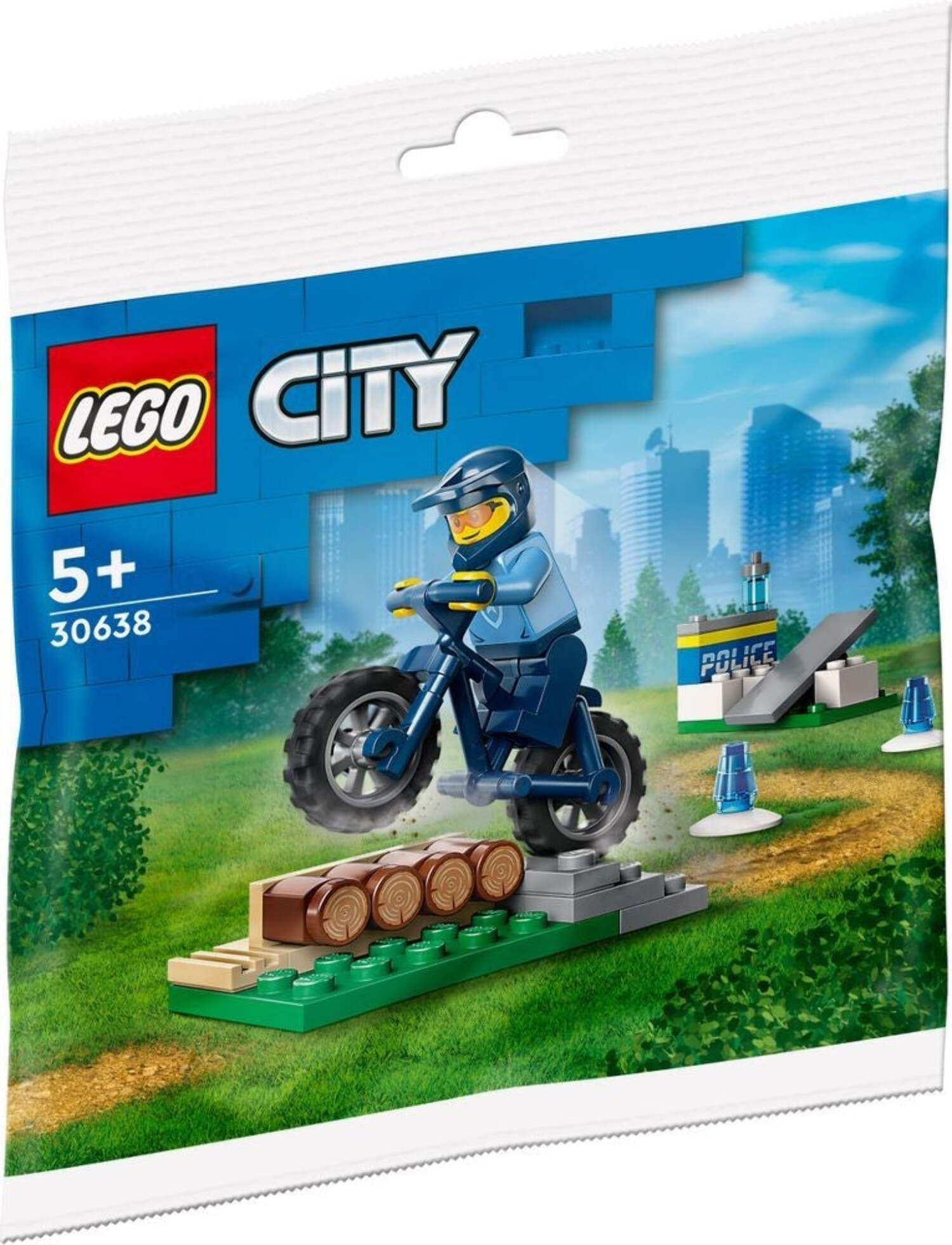 LEGO City Police Bike Training Polybag Set (30638) - Walmart.com