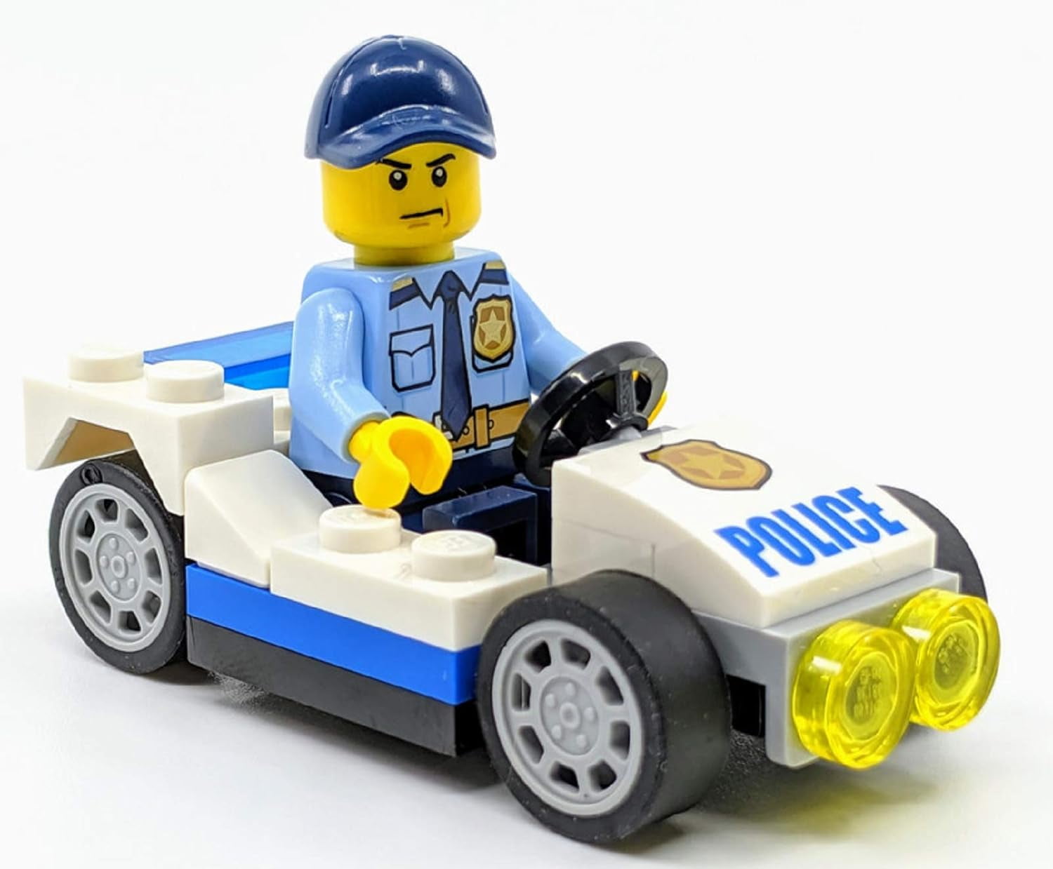LEGO City: Police Man with Police Cruiser and Handcuffs - Walmart.com