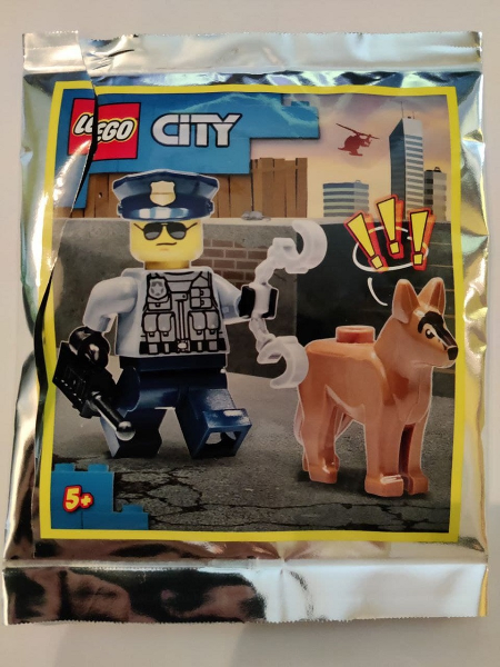 LEGO City Police Officer with Dog Minifigures - Walmart.com