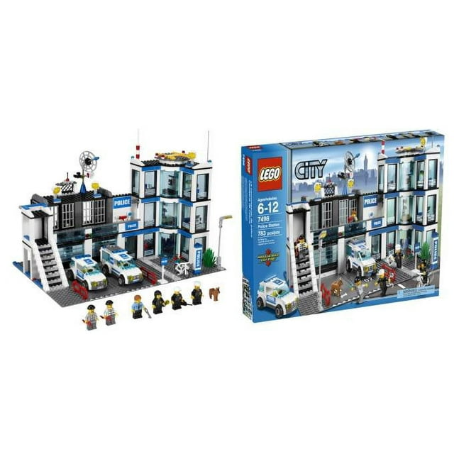 LEGO® City Police Station w/ Car & Handcuffs | 7498 - Walmart.com