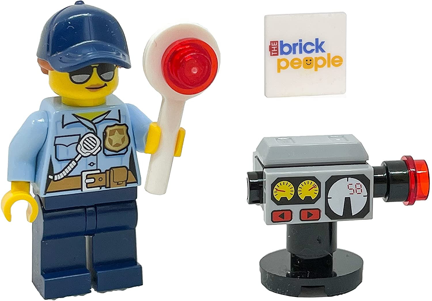 LEGO City: Police Woman with Radar Gun - Cop - Walmart.com