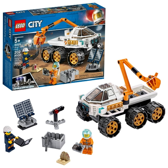 LEGO City Space Rover Testing Drive 60225 NASA-inspired Kit (202 Pieces ...